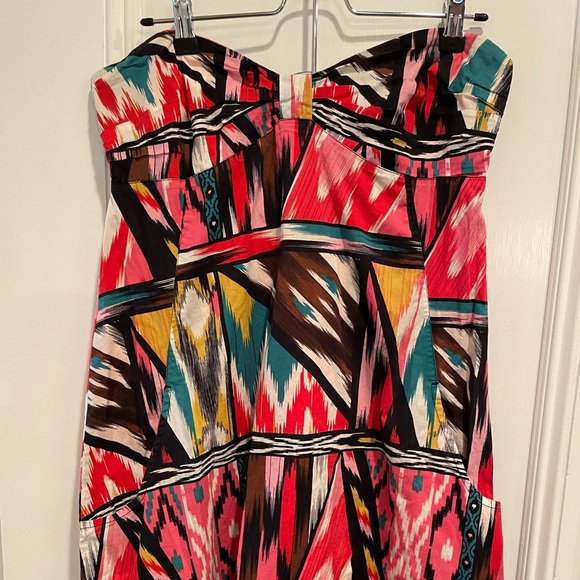 H&M | Dresses | Hm Cotton Mulitcolor Sundress | Poshmark